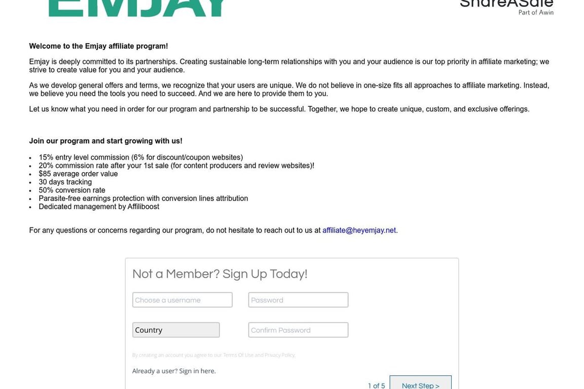 EmJay Affiliate Program: Everything You Need to Know (2024)