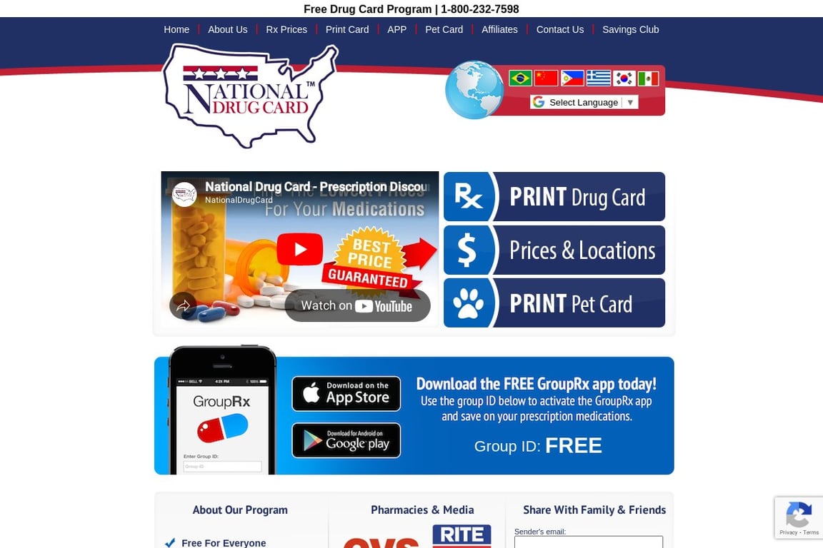National Drug Card Affiliate Program: Commission & Program Details (2026)
