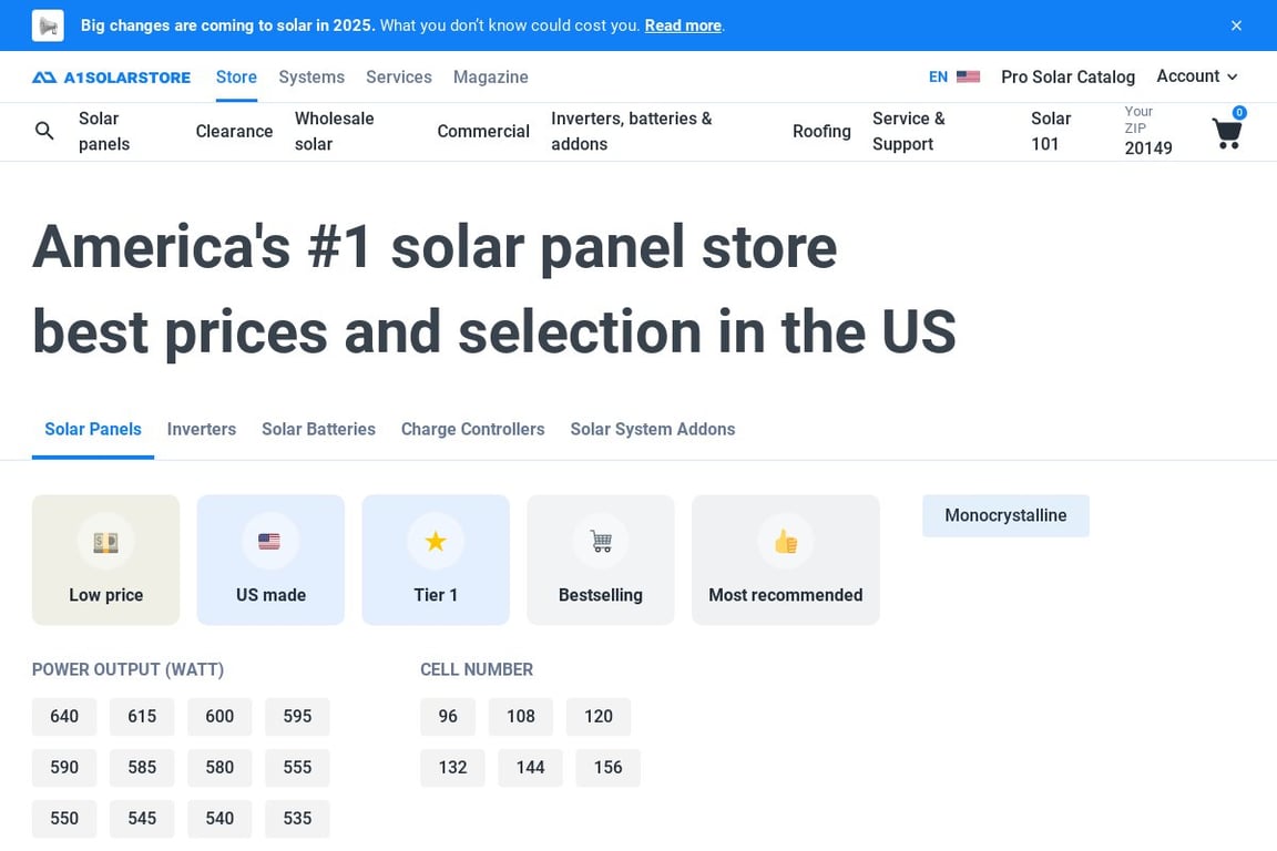 A1 Solar Store Affiliate Program: Commission & Program Details (2026)