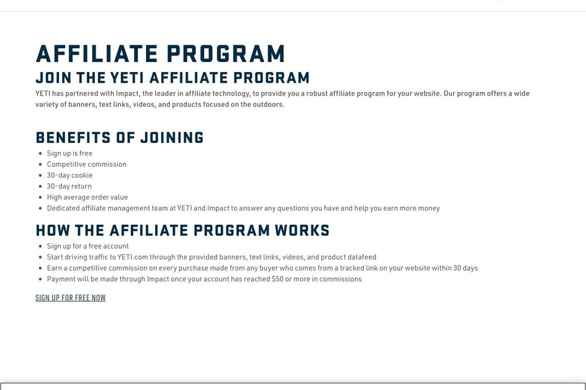 YETI Affiliate Program: Everything You Need to Know (2025)