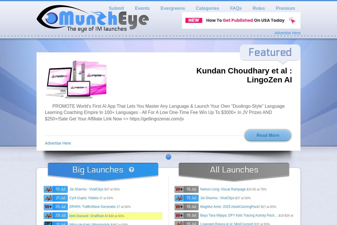 MunchEye Affiliate Program: Commission & Program Details (2026)