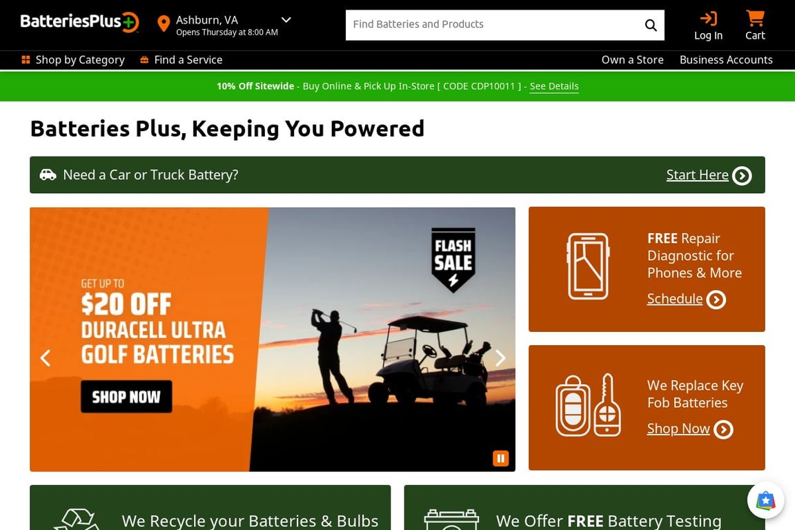 Batteries Plus Affiliate Program: Commission & Program Details (2026)