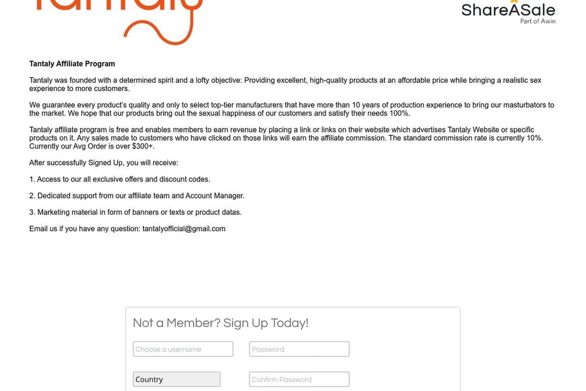 Tantaly (UK) Affiliate Program: Everything You Need to Know (2025)