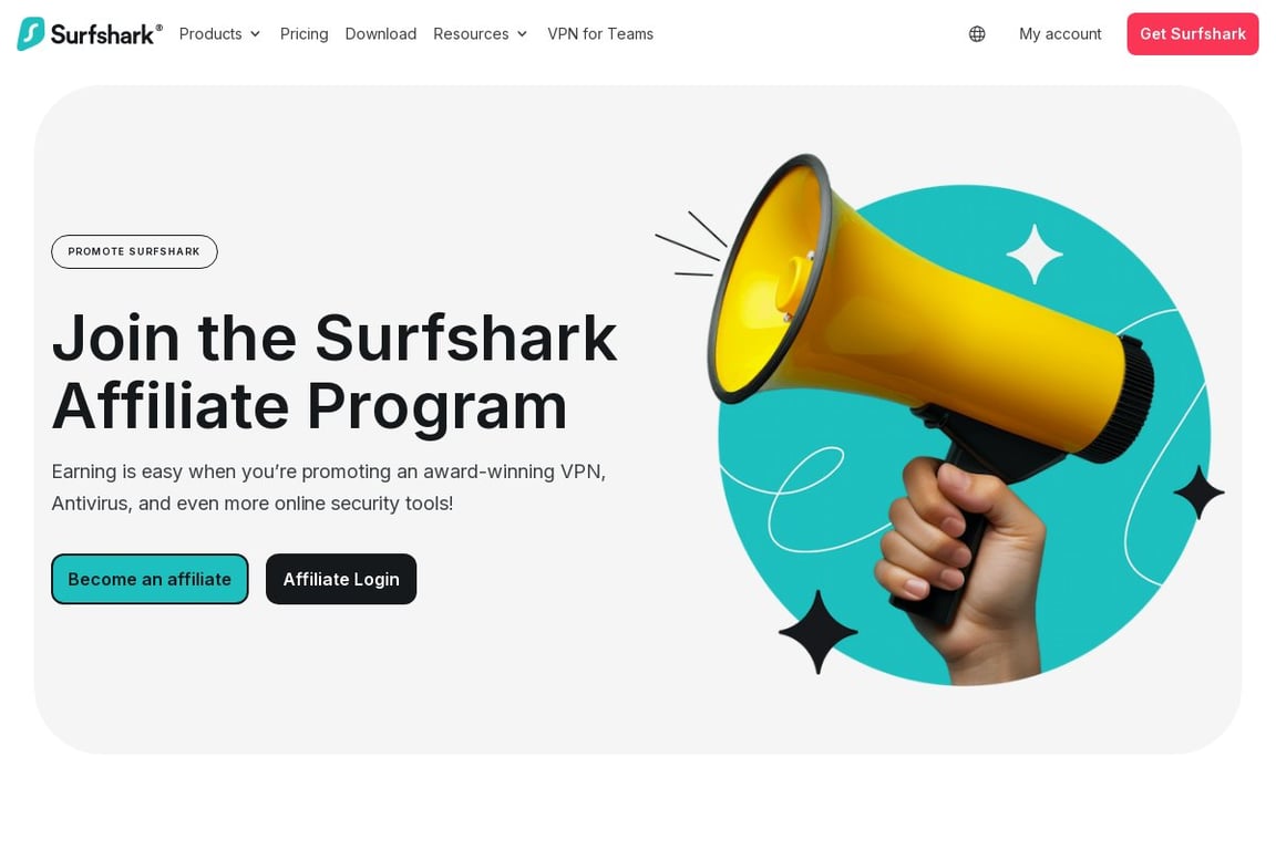 Surfshark Affiliate Program: Commission & Program Details (2025)