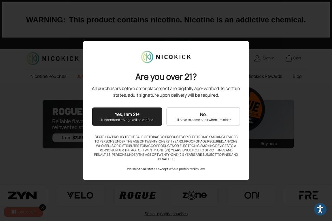Nicokick Tobacco Affiliate Program: Commission & Program Details (2026)