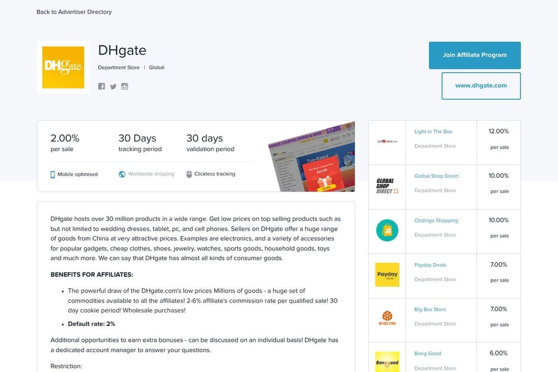 DHgate Affiliate Program: Everything You Need to Know (2025)
