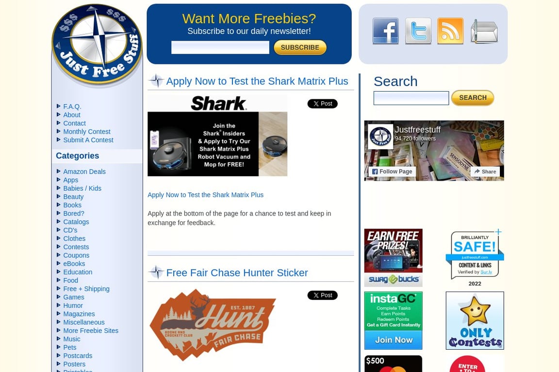Just Free Stuff Affiliate Program: Commission & Program Details (2026)