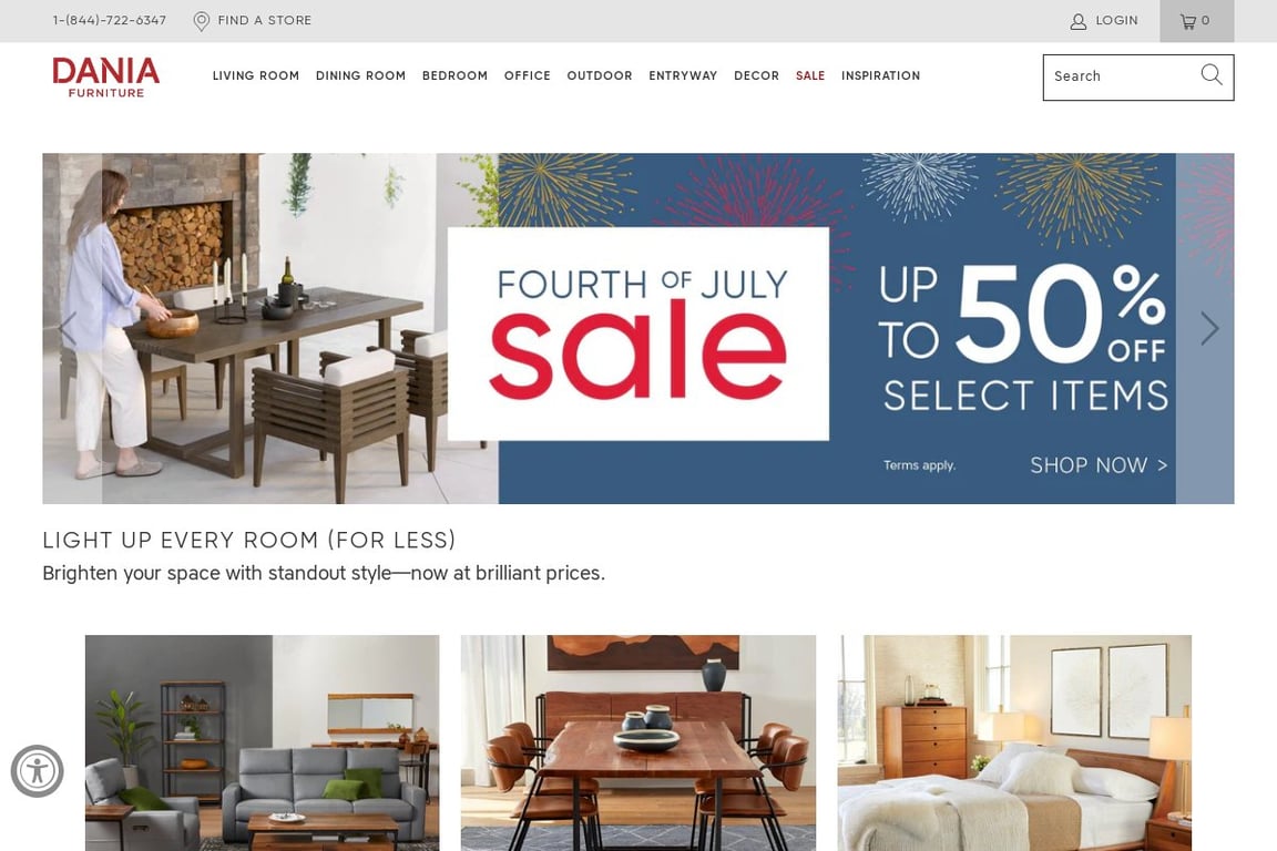 Dania Furniture Affiliate Program: Commission & Program Details (2026)