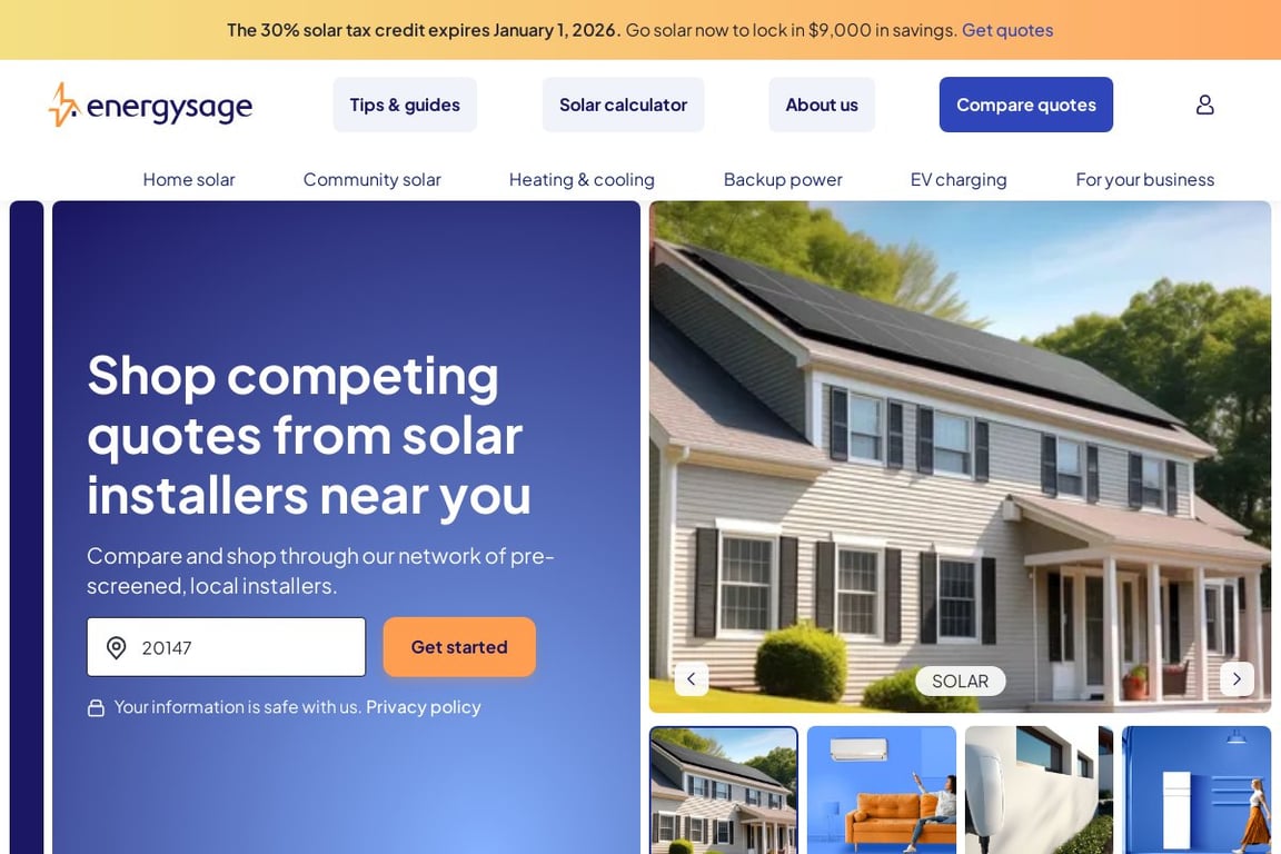 EnergySage Solar Marketplace Affiliate Program: Commission & Program ...