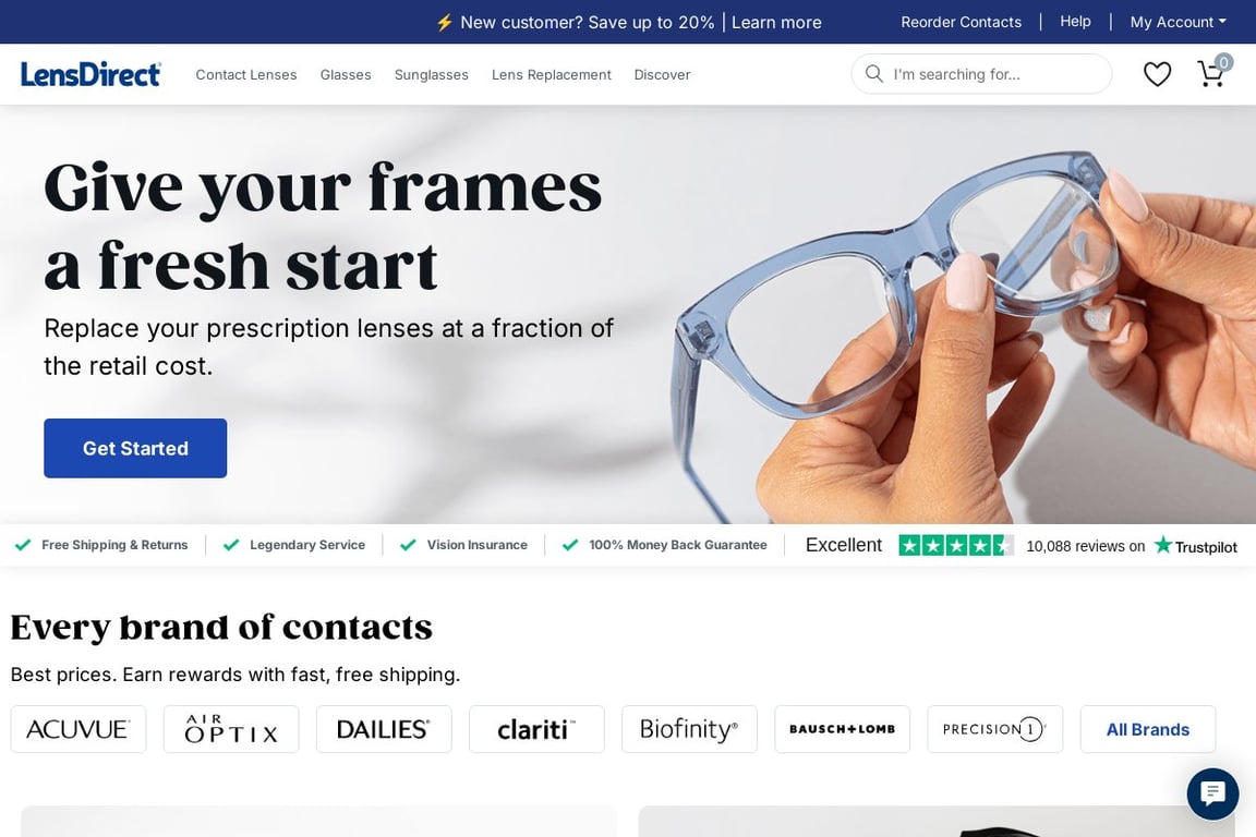 LensDirect.com Affiliate Program: Commission & Program Details (2026)
