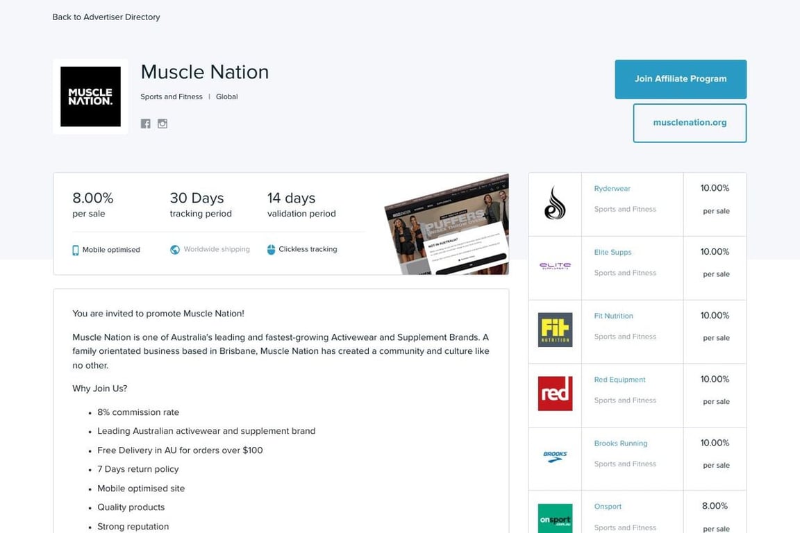 Muscle Nation Affiliate Program: Everything You Need to Know (2025)