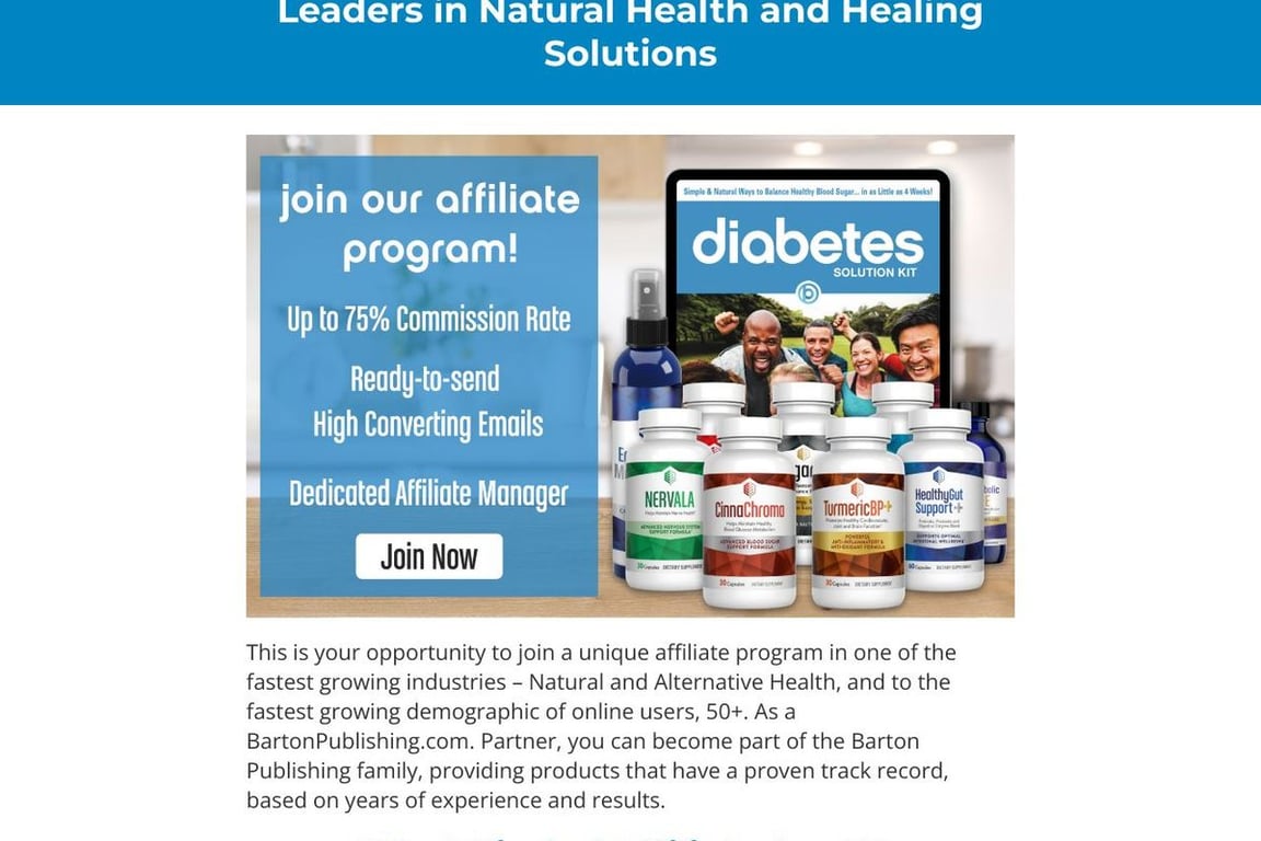 Diabetes Solution Kit Affiliate Program: Everything You Need to Know (2025)