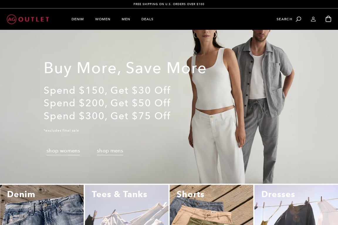 AG Jeans Outlet Affiliate Program: Commission & Program Details (2025)