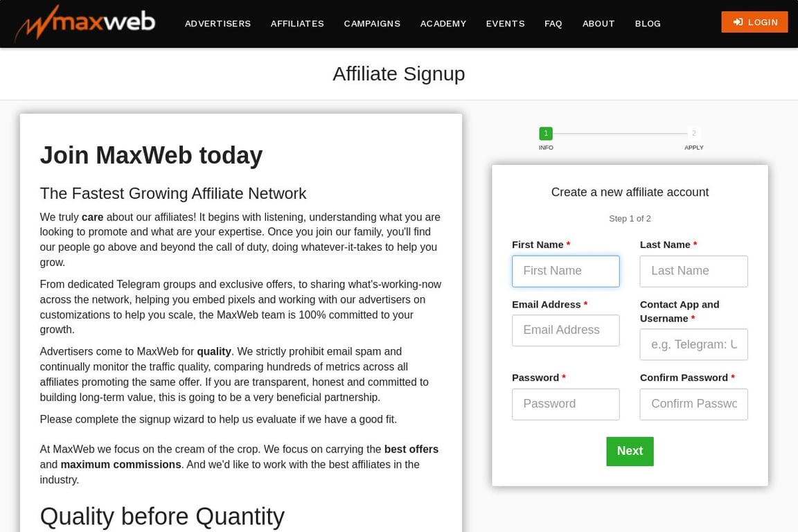 MaxWeb Affiliate Program: Commission & Program Details (2026)