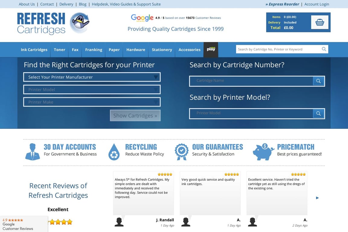 Refresh Cartridges UK Affiliate Program: Commission & Program Details ...