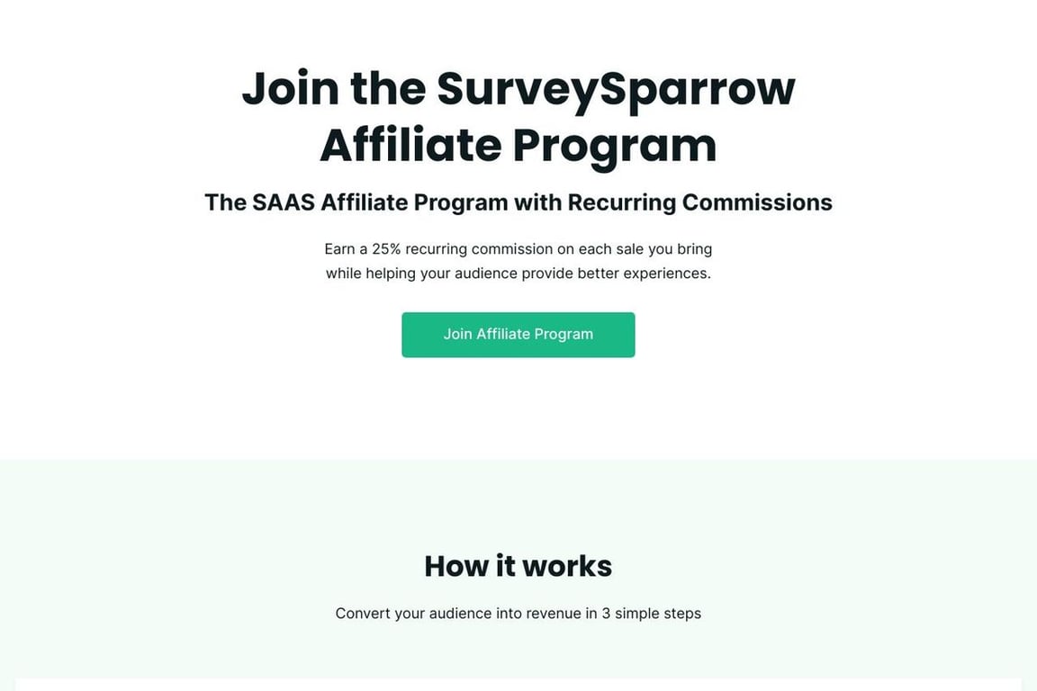 Survey Sparrow Affiliate Program: Everything You Need to Know (2025)