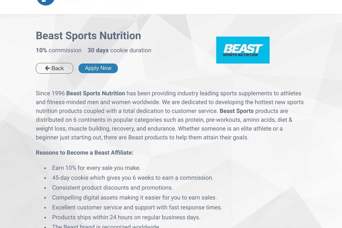 Beast Sports Nutrition Affiliate Program: Everything You Need to Know ...