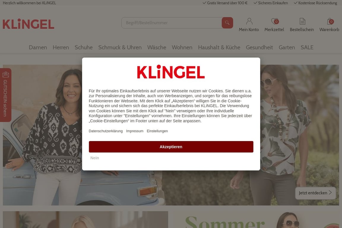 Versandhaus Klingel DE Affiliate Program: Commission & Program Details ...
