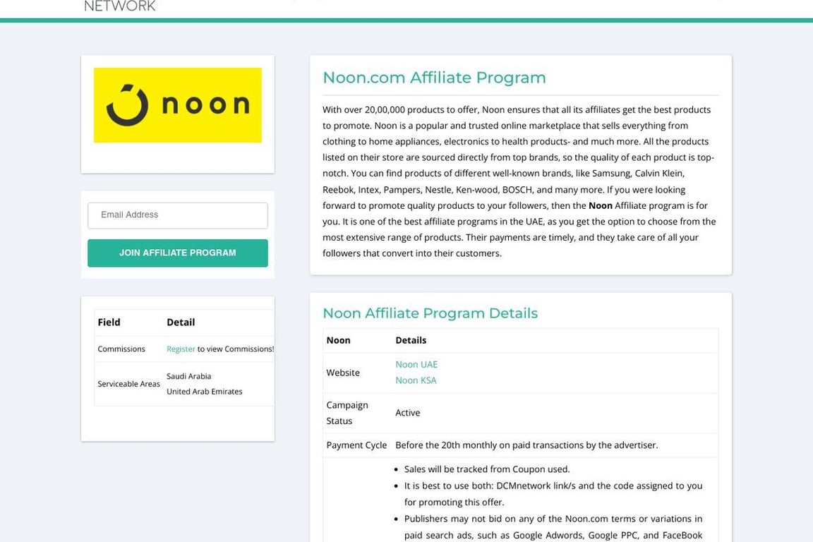 Noon Affiliate Program: Everything You Need to Know (2025)