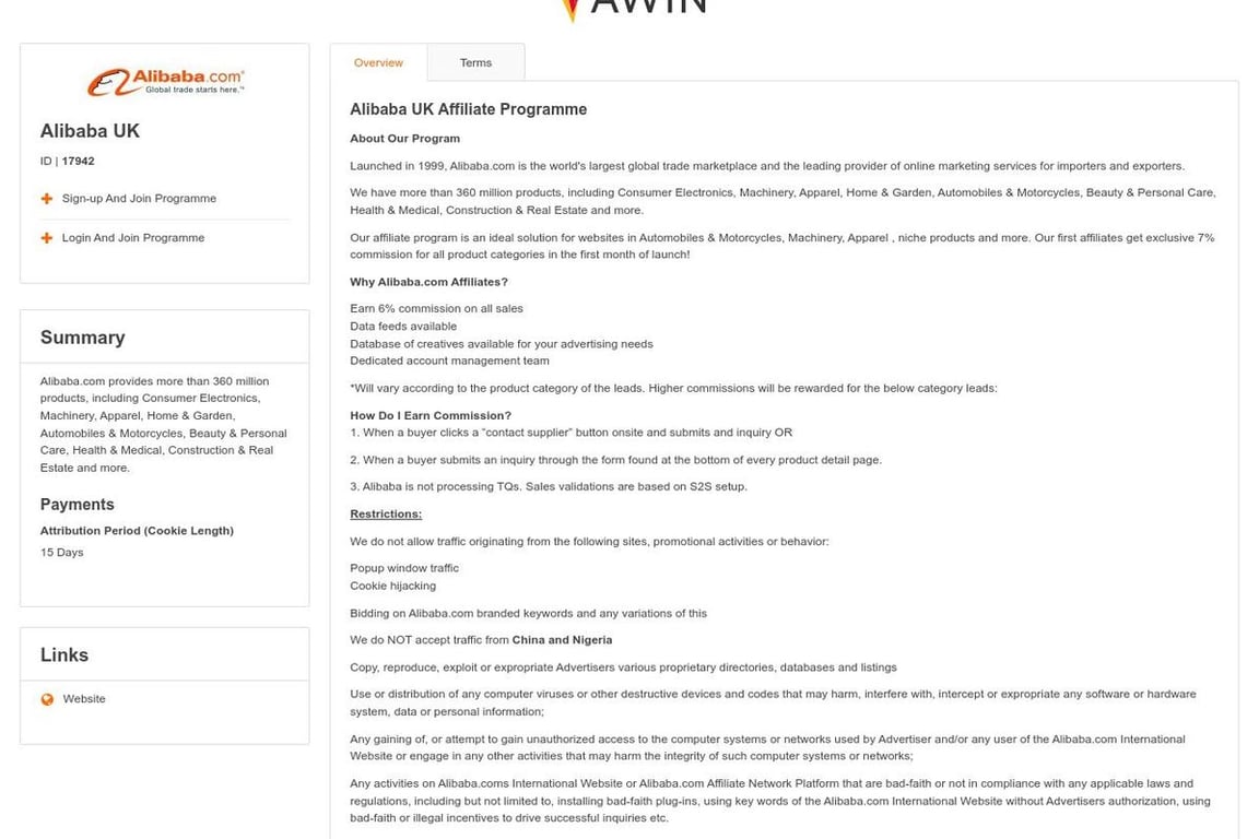 Alibaba UK Affiliate Program: Everything You Need to Know (2025)