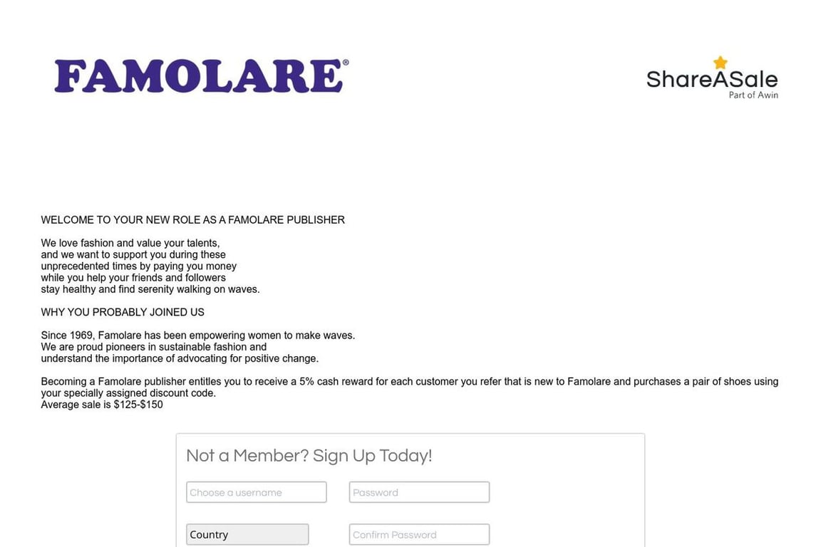 Famolare Affiliate Program: Everything You Need to Know (2024)