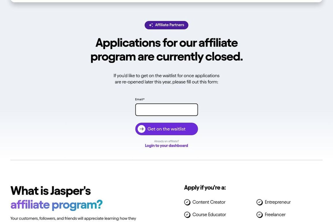 Jasper Affiliate Program: Everything You Need to Know (2024)