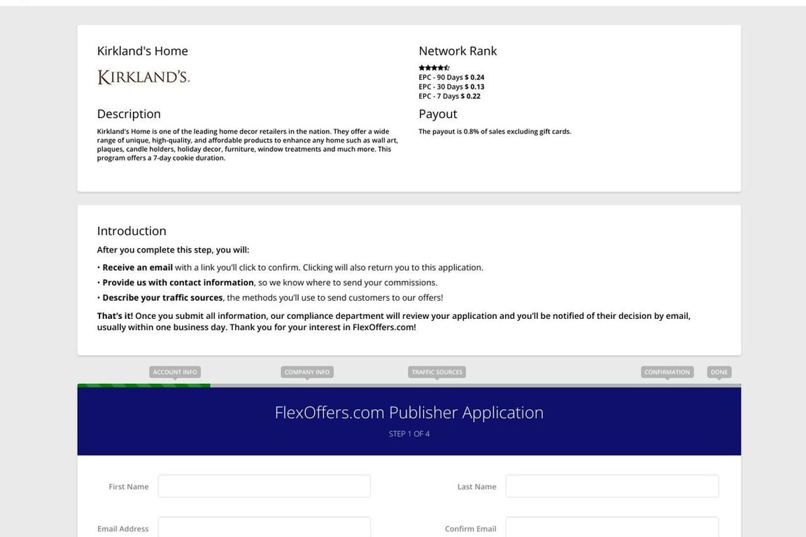 Kirkland's Home Affiliate Program: Everything You Need to Know (2025)