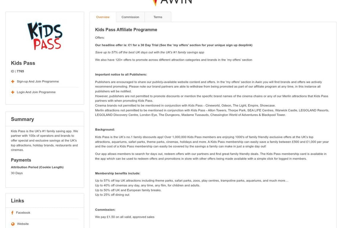 Kids Pass Affiliate Program: Everything You Need to Know (2025)