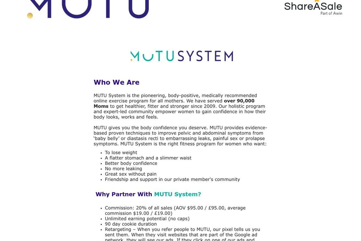 MUTU System Affiliate Program: Everything You Need to Know (2024)