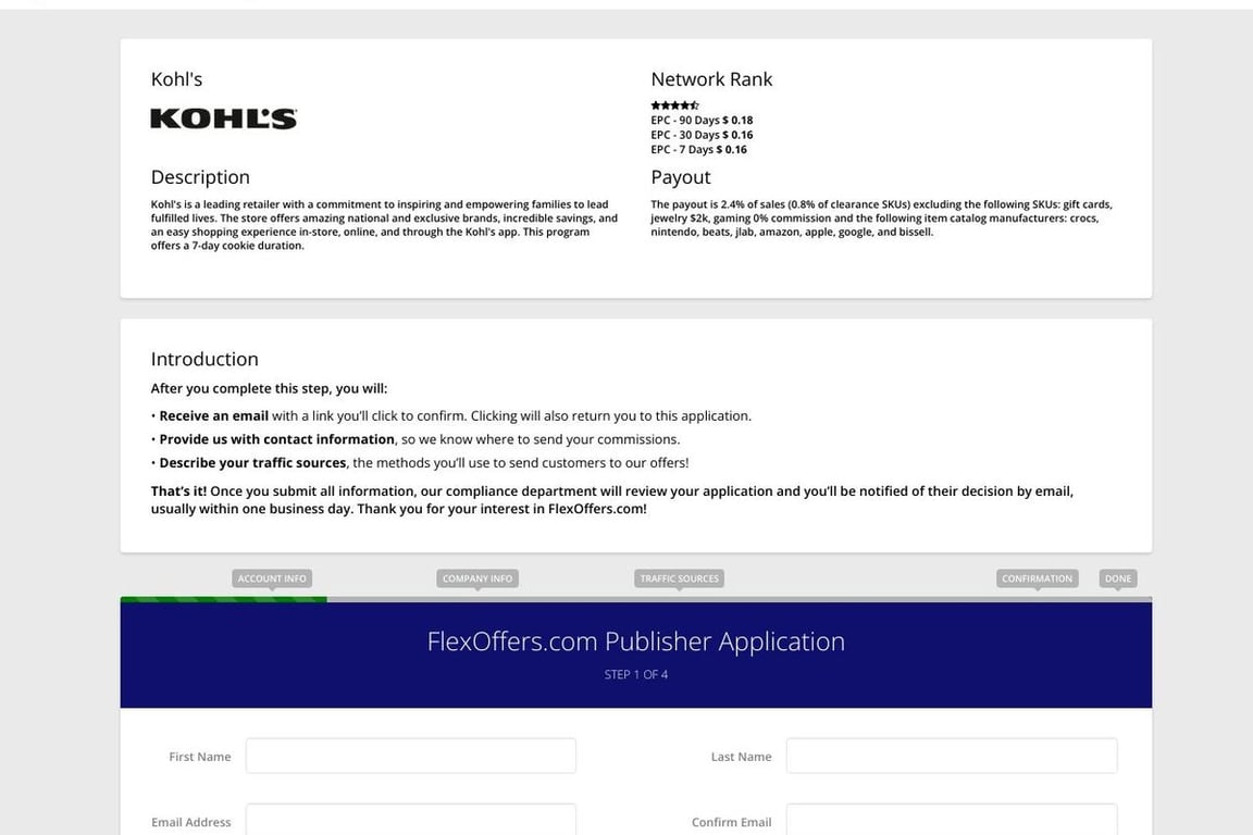 Kohl's Affiliate Program: Everything You Need to Know (2025)
