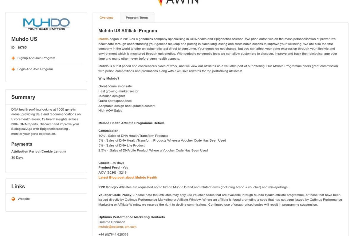 Muhdo Health Affiliate Program: Everything You Need to Know (2025)