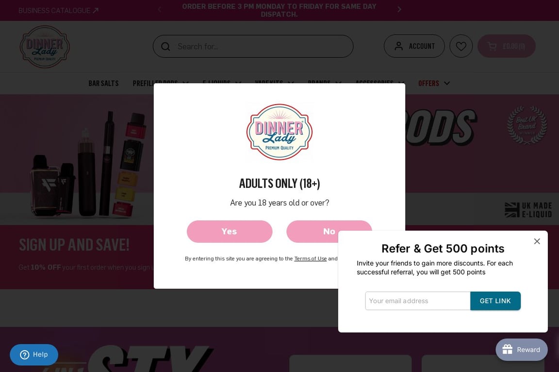 Vape Dinner Lady Affiliate Program: Commission & Program Details (2026)