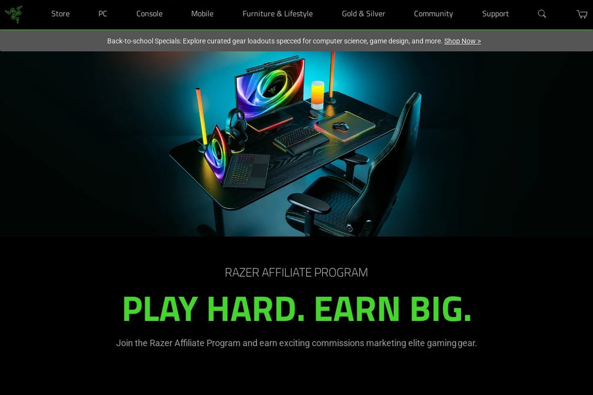 Razer Affiliate Program: Commission & Program Details (2025)