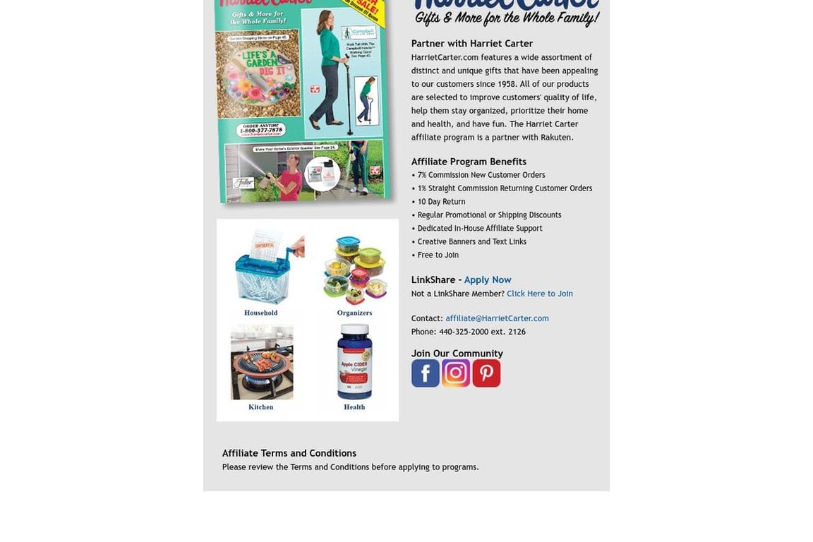 Harriet Carter Gifts Affiliate Program: Everything You Need to Know (2024)
