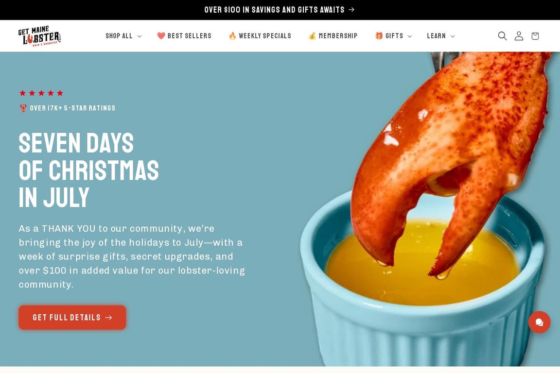Get Maine Lobster Affiliate Program: Commission & Program Details (2026)