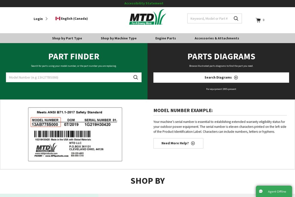 MTD Parts Canada Affiliate Program: Commission & Program Details (2026)