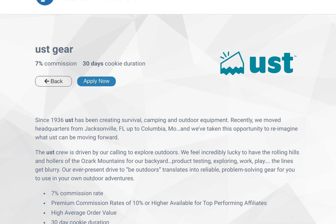 UST Brands Affiliate Program: Everything You Need to Know (2025)