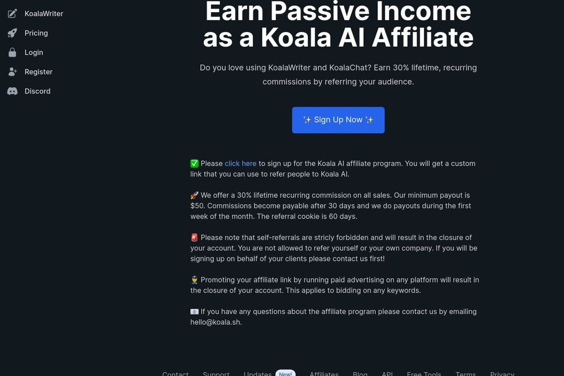 Koala AI Affiliate Program: Everything You Need to Know (2025)