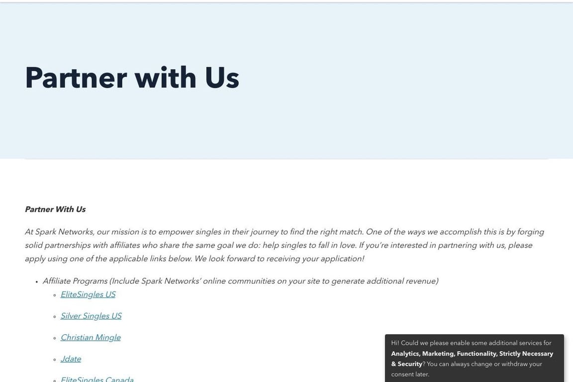 Spark Networks Affiliate Program: Everything You Need to Know (2025)